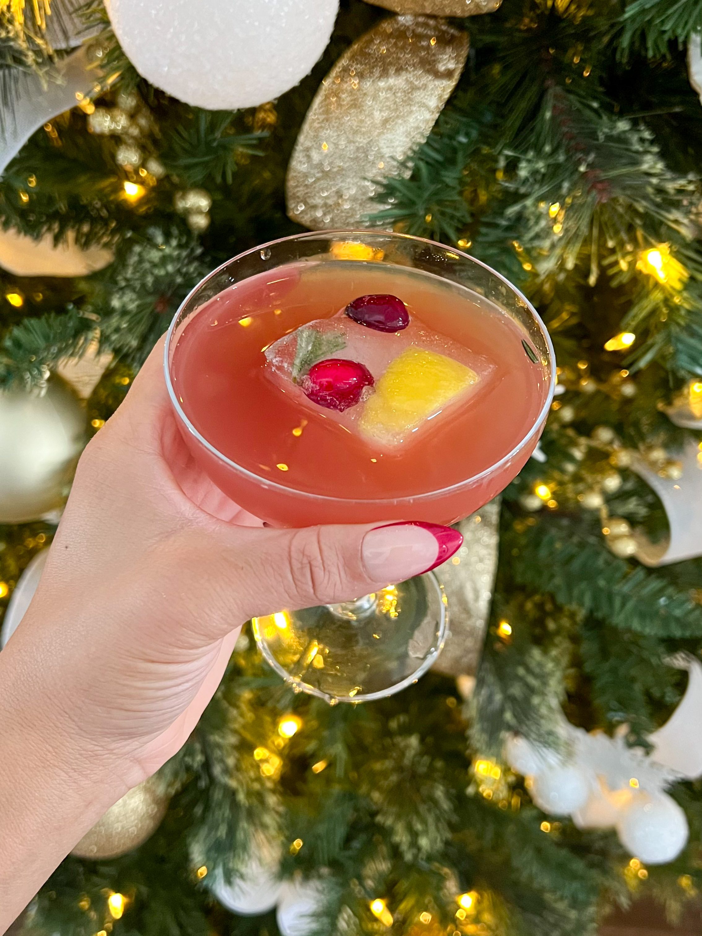 Rudolph's Festive Winter Mocktail Recipe - CookWithCi