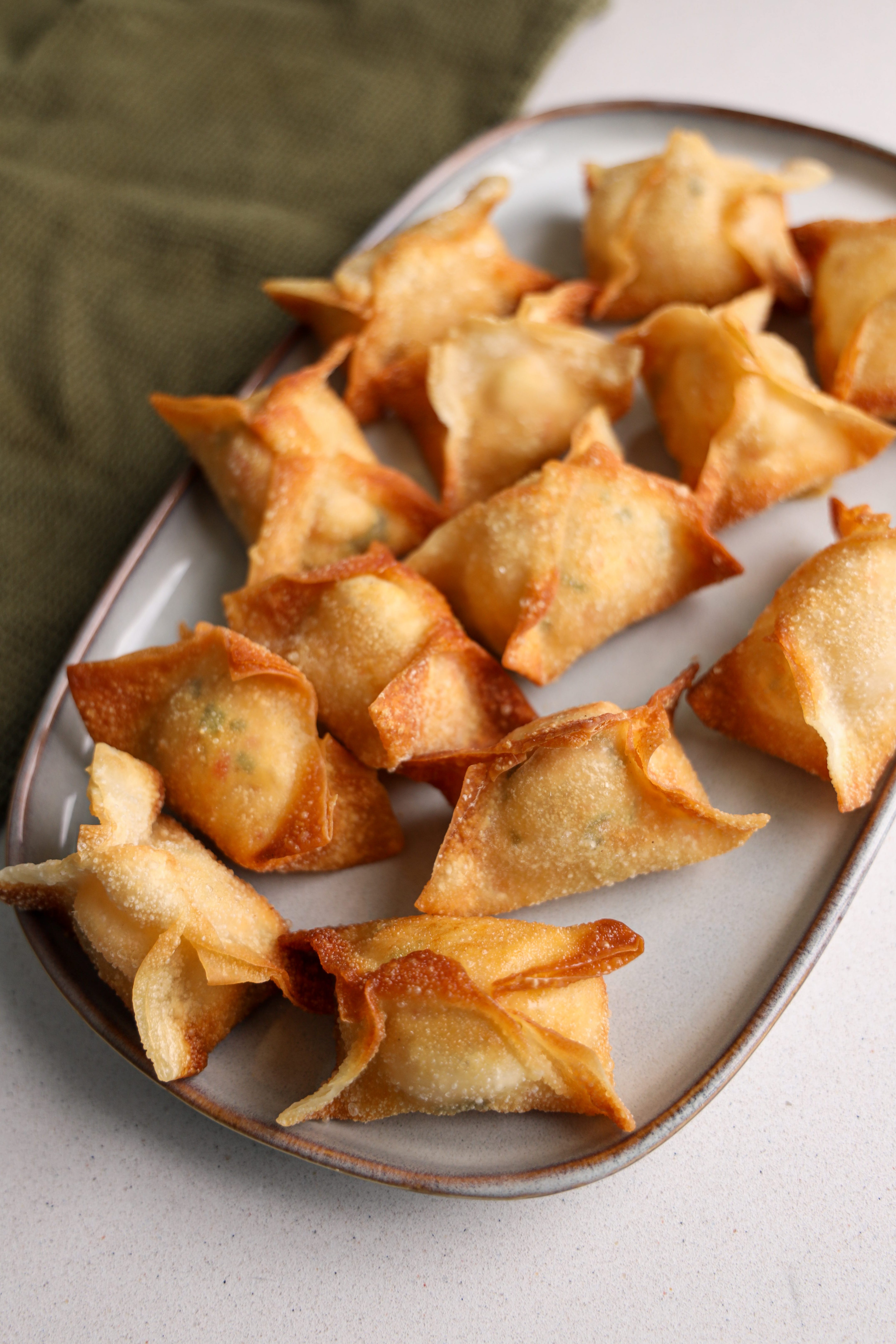 Better Than Take-out Crab Rangoon - CookWithCi