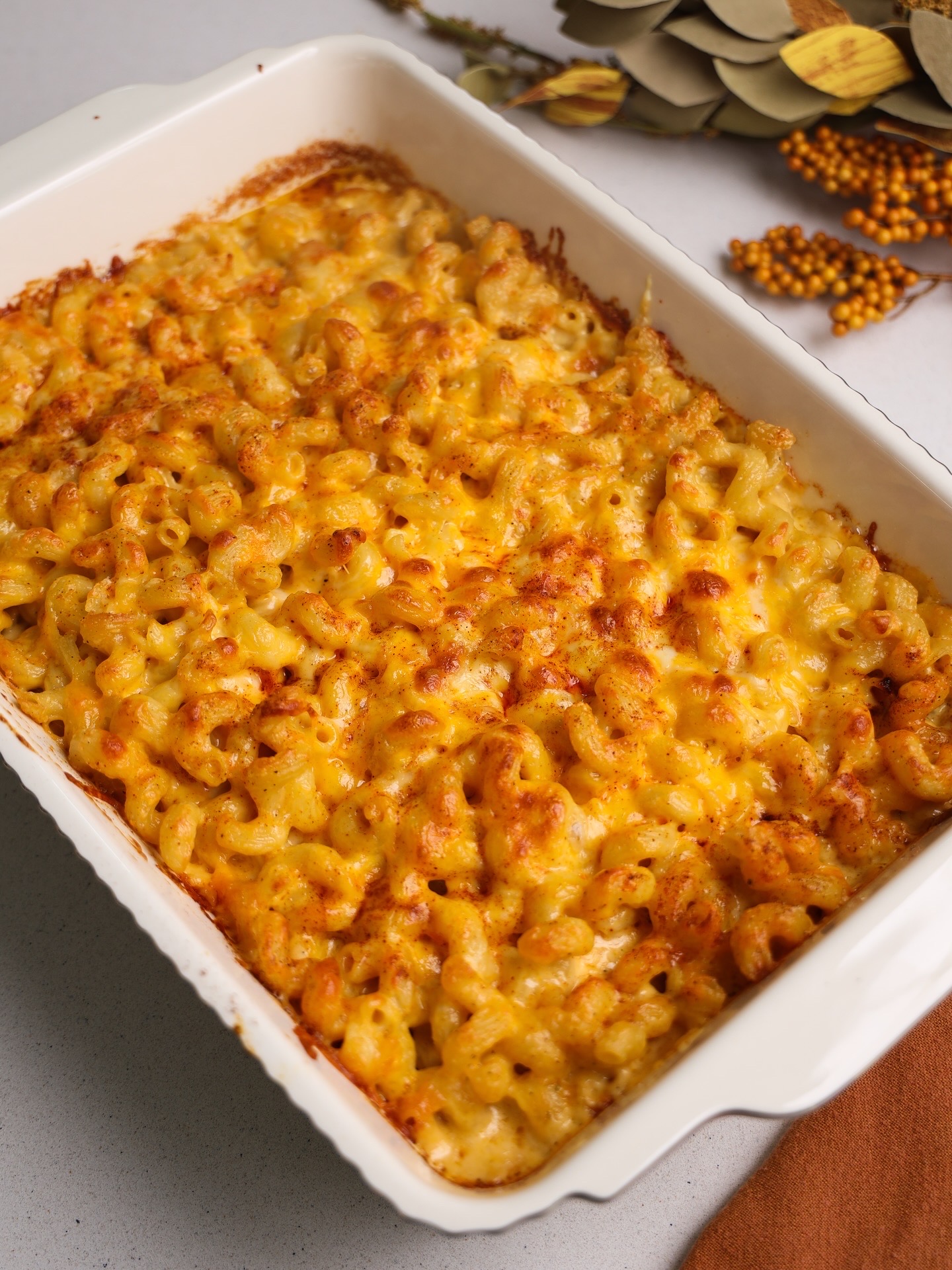Easy, Cheesy No Roux Baked Mac and Cheese - CookWithCi
